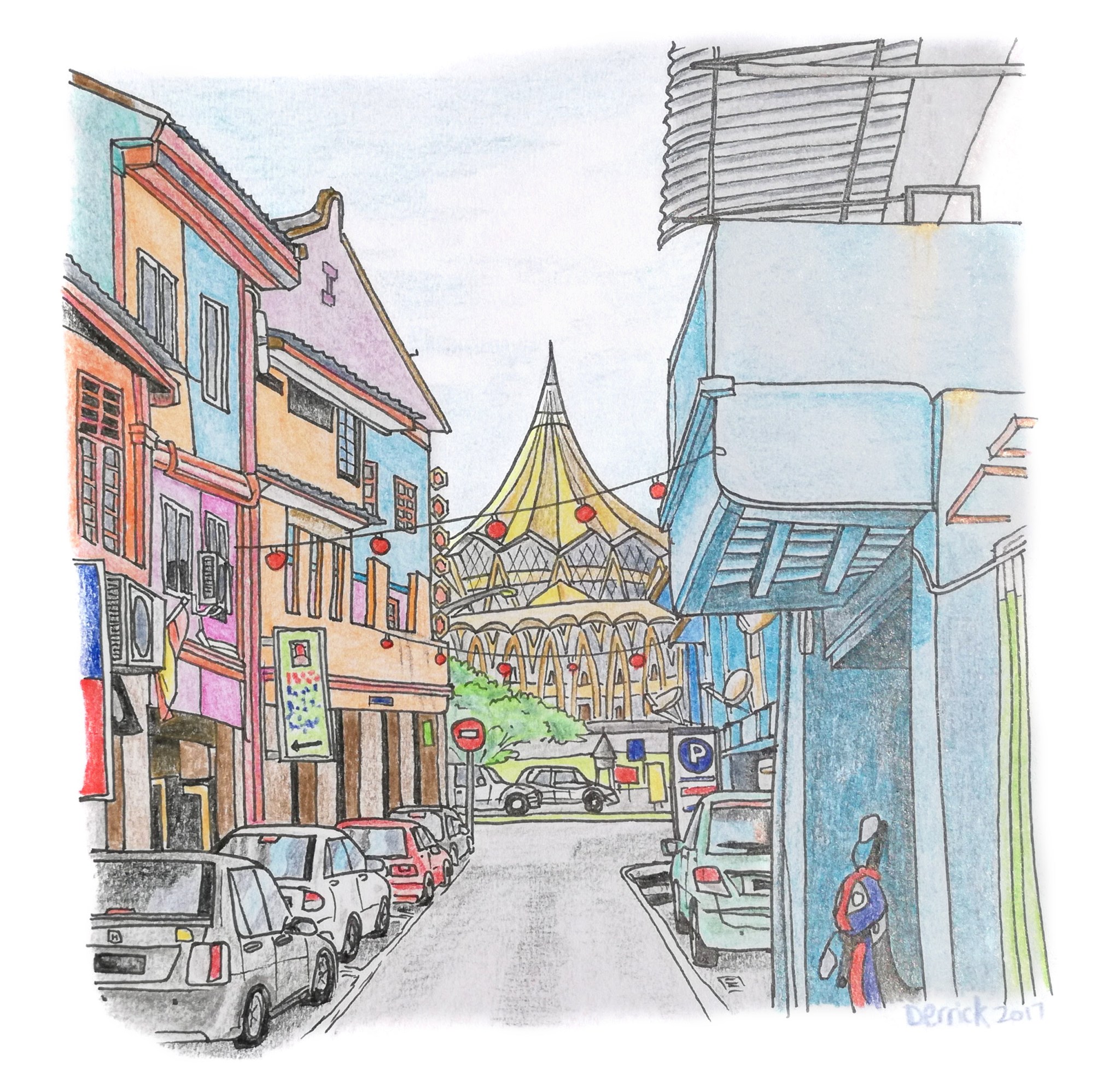 Revisiting My Old Backpacking Days – My Sweaty Visit To Kuching ...