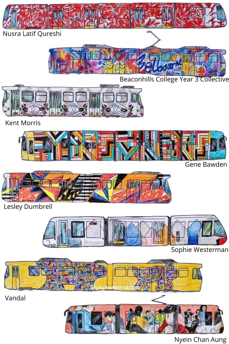 Melbourne Art Trams – Are These The World’s Artiest Trams ...
