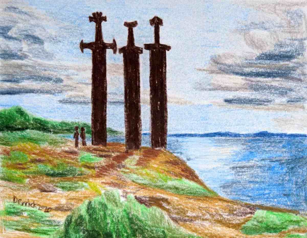 Norway’s Epic Sword Monuments – Sverd i fjell – StickyMangoRice