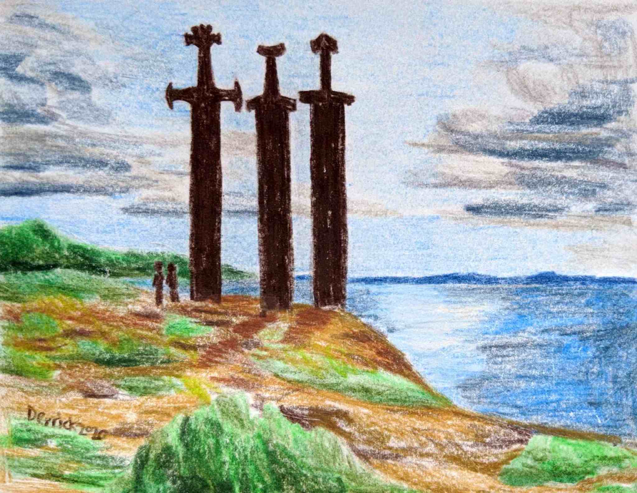 Norway’s Epic Sword Monuments – Sverd i fjell – StickyMangoRice