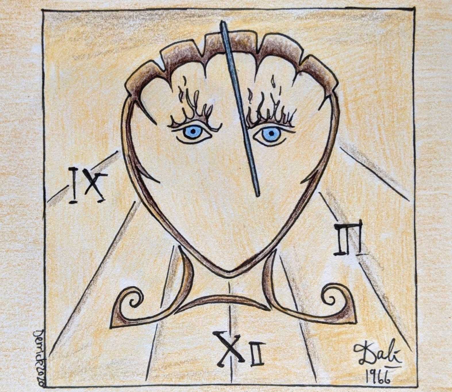 The Secret Salvador Dali Sundial In Paris – StickyMangoRice