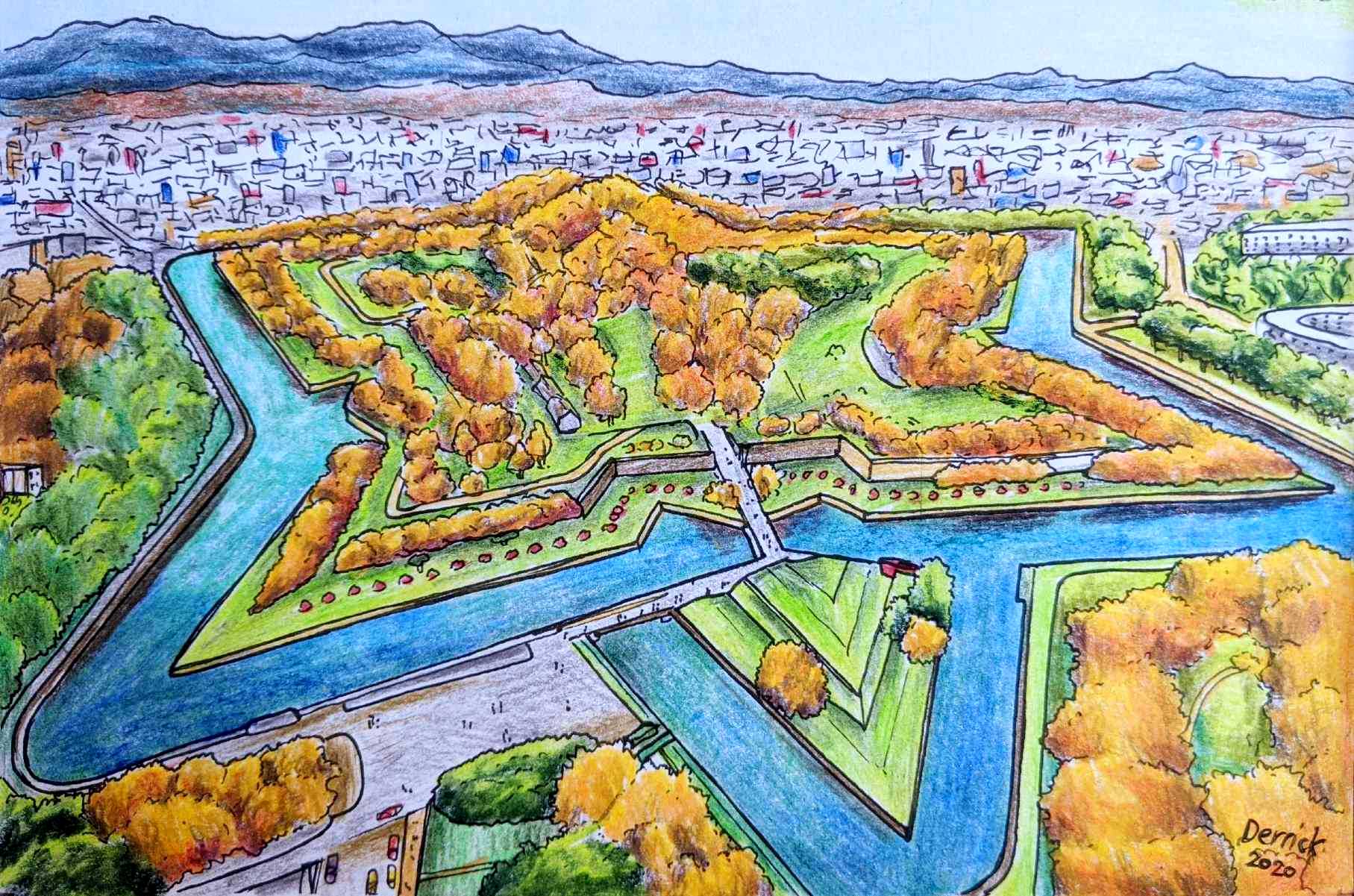 Goryokaku Star Fort – The Cherry Blossom Fortress Of Hakodate ...