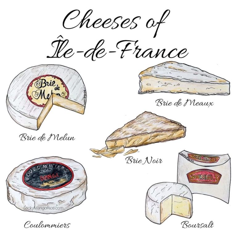 French Cheeses By Region – The Illustrated Guide to France’s Cheeses ...
