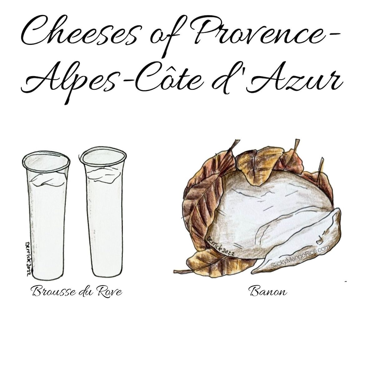 French Cheeses By Region – The Illustrated Guide to France’s Cheeses ...